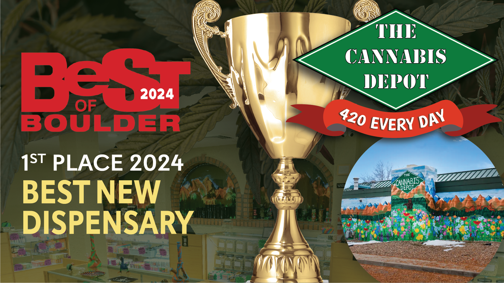 Boulder Weekly's Best New Dispensary in Boulder 2024 | The Cannabis Depot